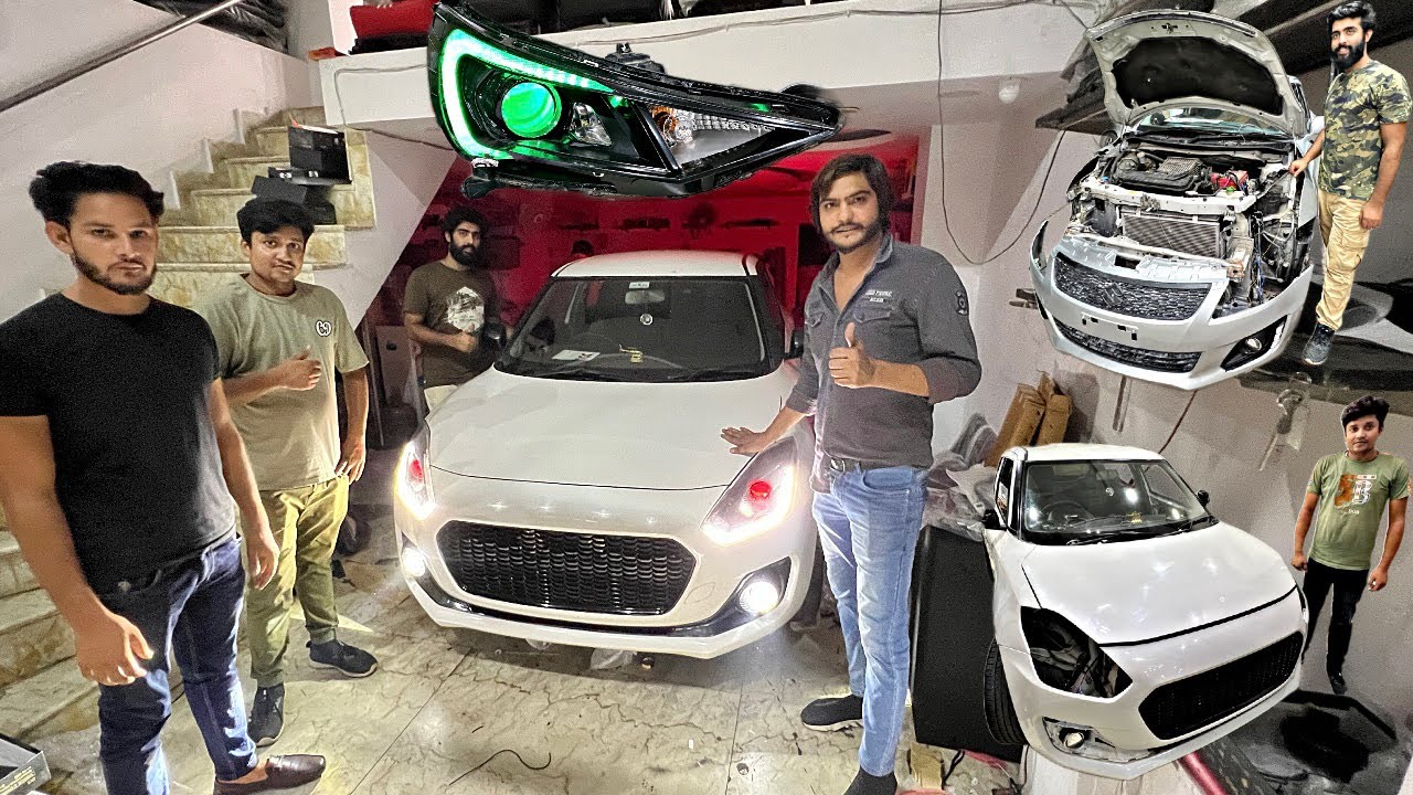 Maruti Swift OEM Modification | Base To Top Mod | Lxi Converted To Zxi ...