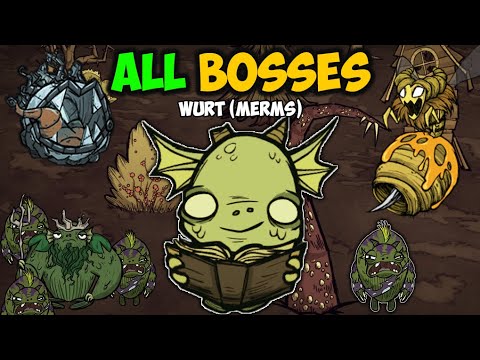 Defeating ALL Bosses with Merms (Wurt) - YouTube