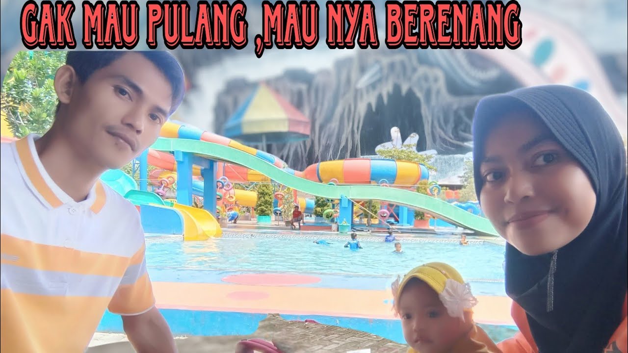 Nyenengin dinda ke waterboom jempol ciledug - YouTube