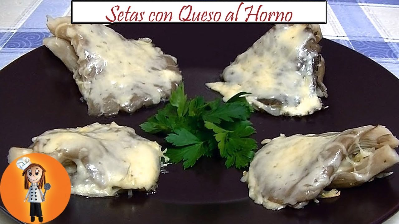 Setas con Queso al Horno | Receta de Cocina en Familia - YouTube