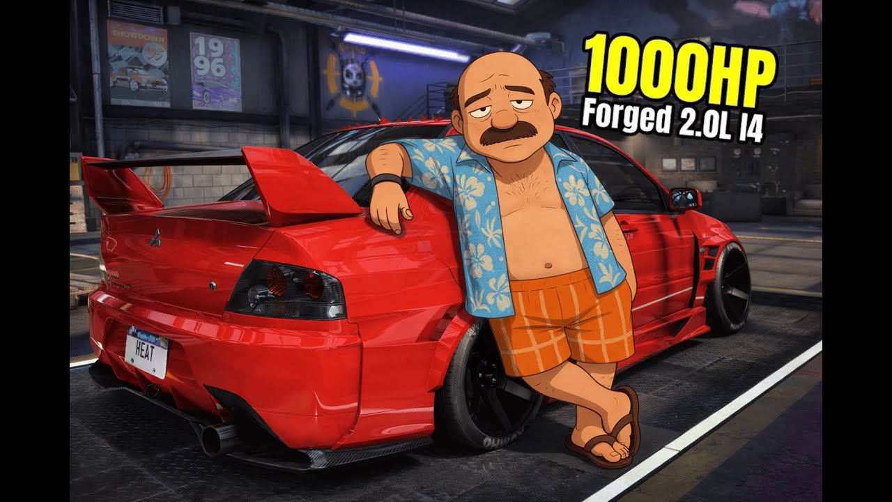 Need for Speed Heat - 1000HP+ MITSUBISHI LANCER EVOLUTION IX ...