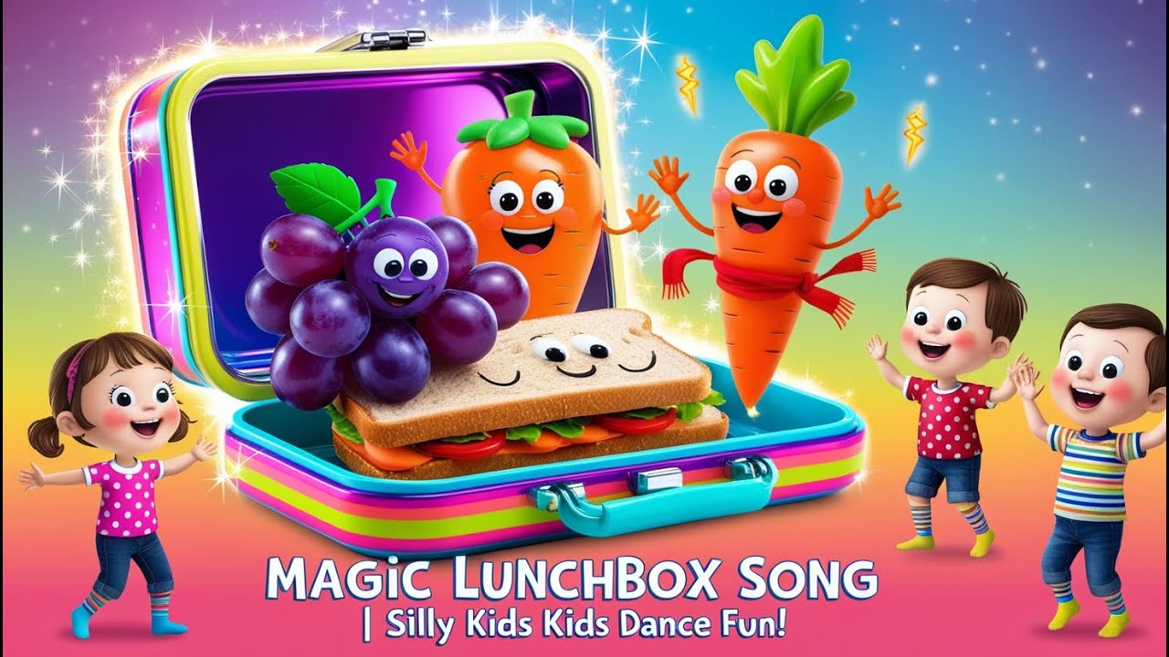 The Magic Lunchbox Song | Fun Kids Song | Dancing Food & Silly ...