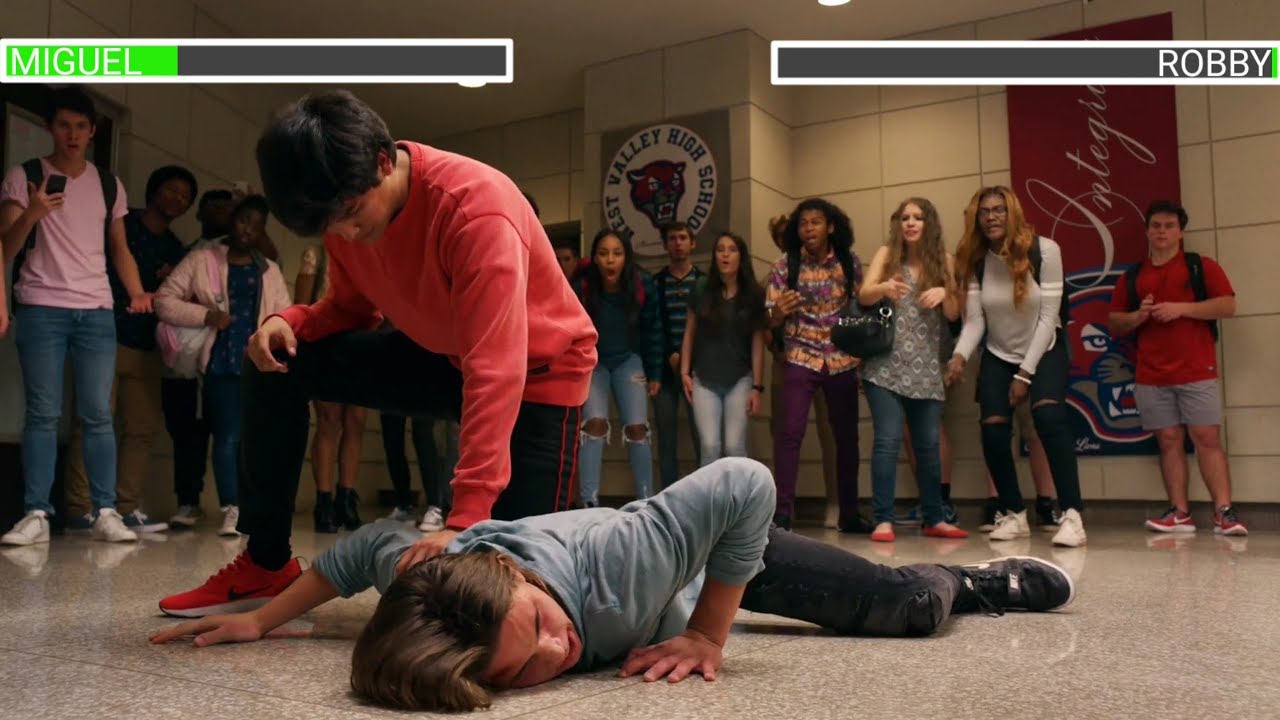 | MIGUEL VS ROBBY | SCHOOL FIGHT WITH HELTHBARS | (REMASTERED) - YouTube