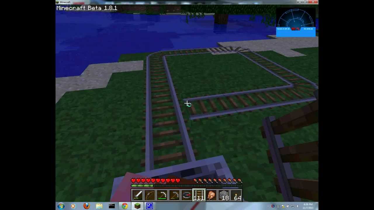 Minecraft: Infinite Minecart boost - YouTube