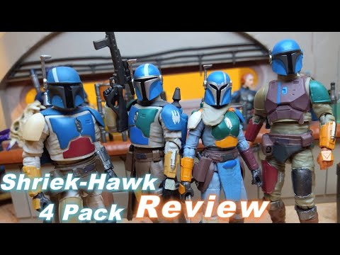 Mandalorian Shriek-Hawk 4 Pack - The Vintage Collection - Star Wars Toy ...