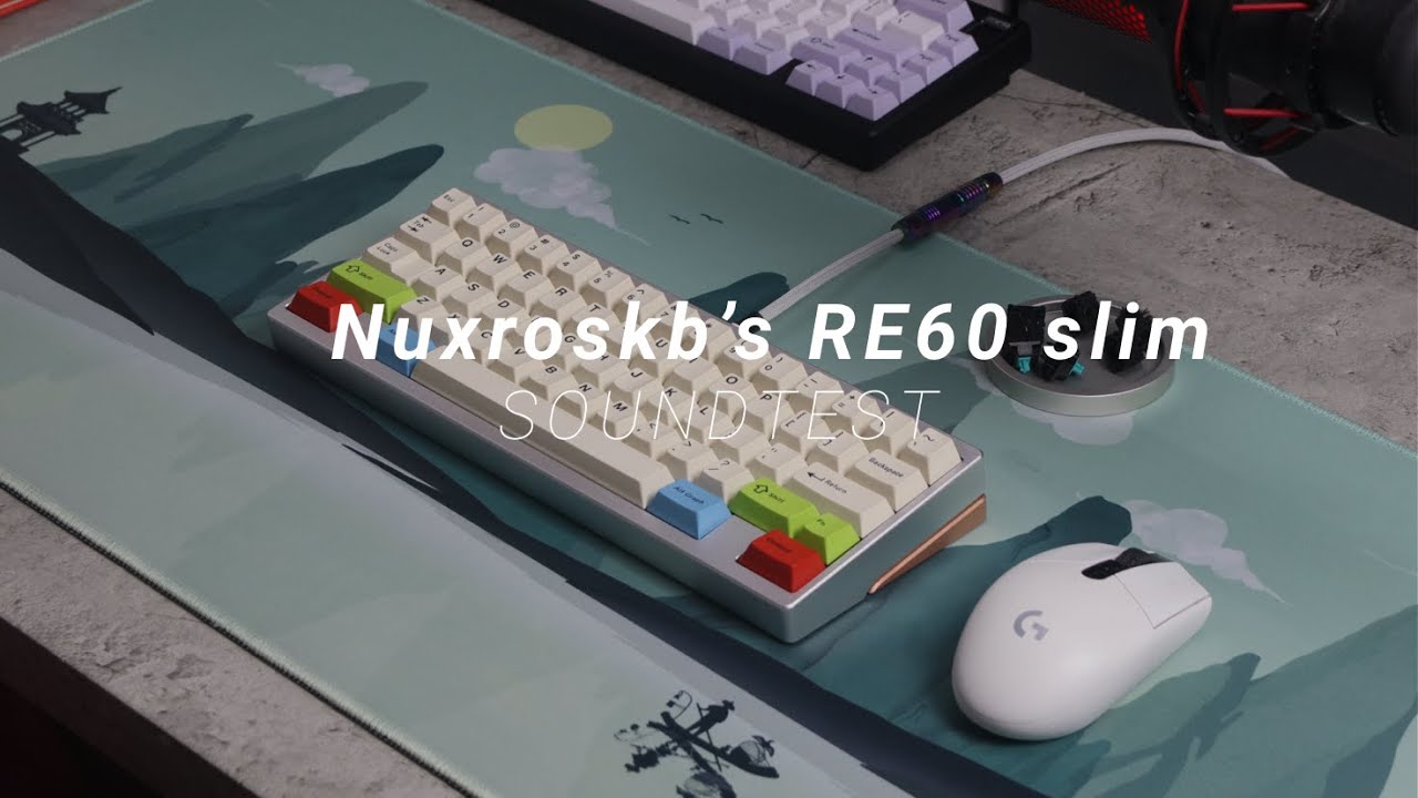 I'm ALMOST happy with this keyboard- Nuxroskb's RE60 slim sound test ...