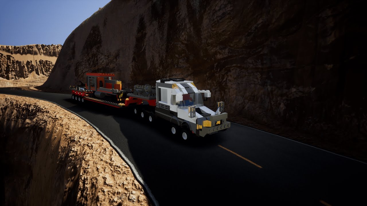 Brick Rigs - Descendo o canyon com carga pesada! #23 - YouTube