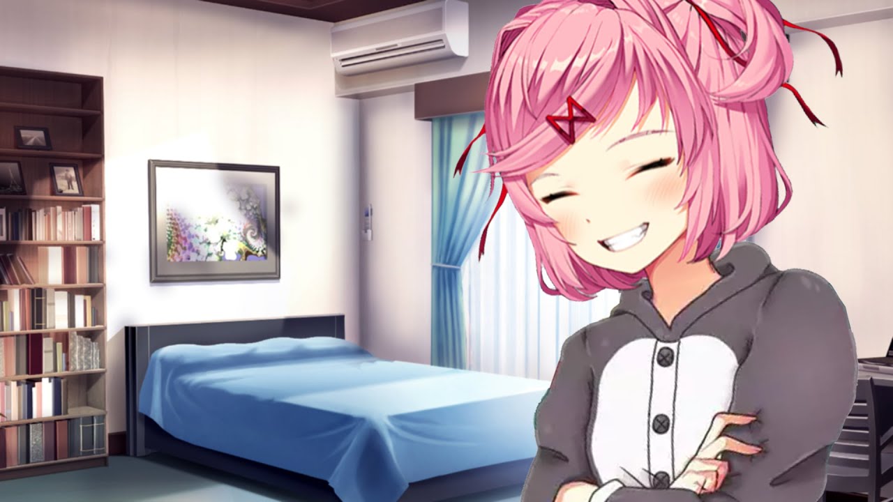 A Sleepover With Natsuki Ddlc Mod Mlhnstlc Part 5 Youtube