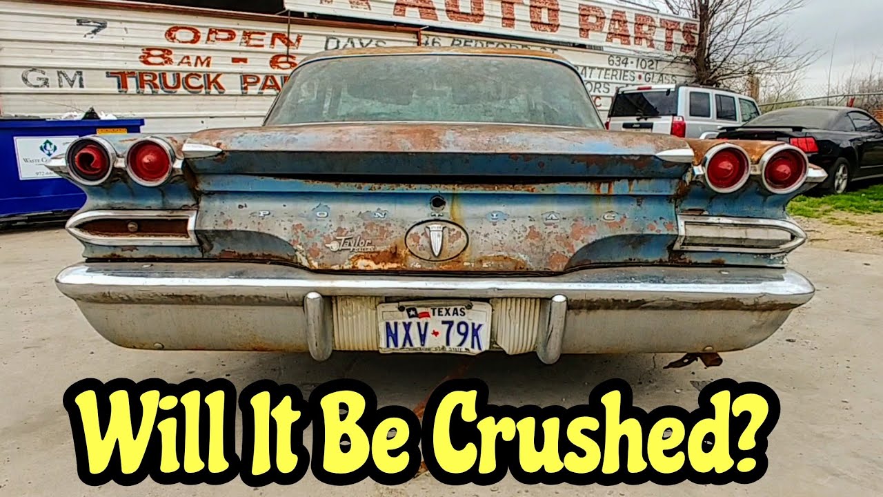 For Sale 1960 Pontiac Catalina Junkyard Find at #Cowboycarcrushing ...