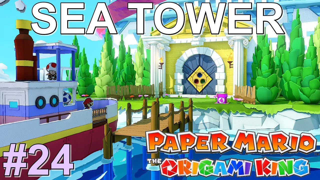 Paper Mario the Origami King: Sea Tower // The Shifty Sticker Tape ...