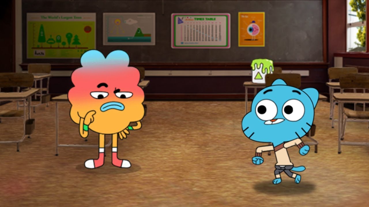The Amazing World of Gumball: Darwin Rescue - Tobias Looks Weird ...