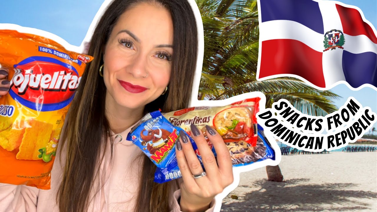 Trying Snacks from Dominican Republic - YouTube