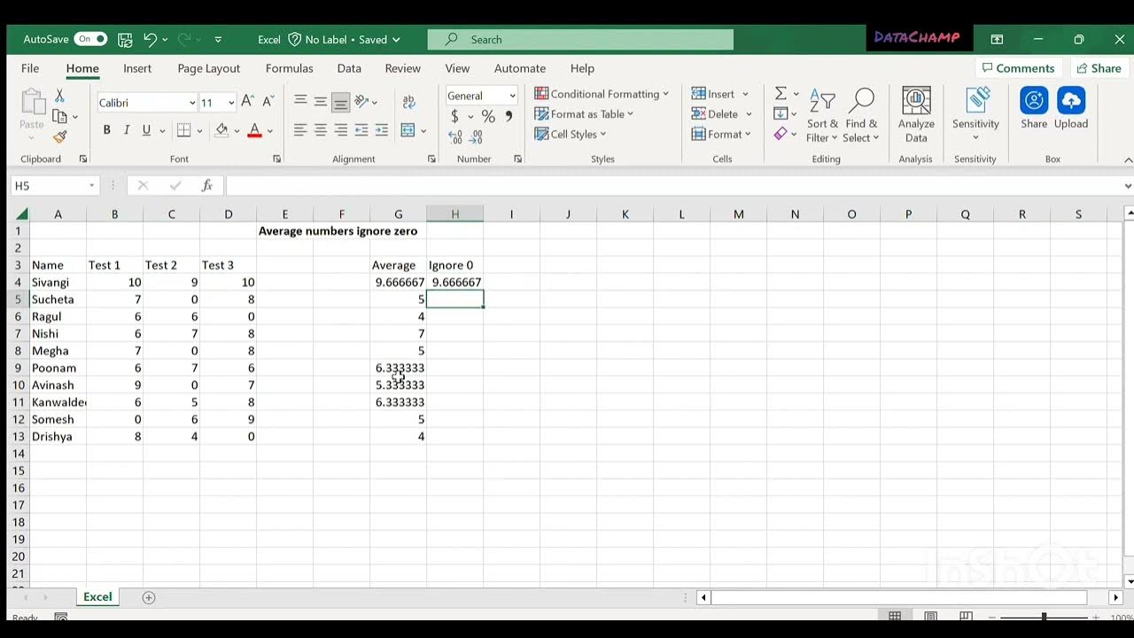 How To Get Average Of Numbers Without Including Zero In Excel YouTube how-to-get-average-of-numbers-without-including-zero-in-excel-youtube