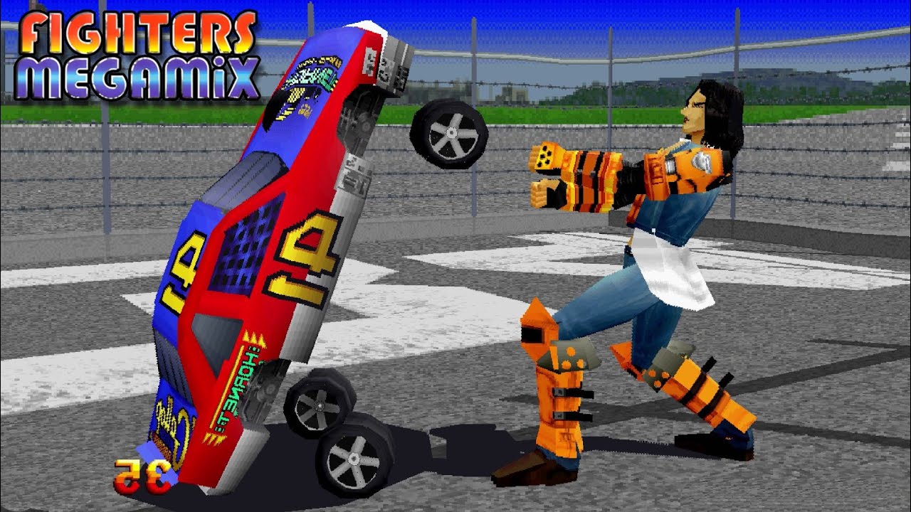 A Race Car in a Fighting Game!? It happened! - YouTube