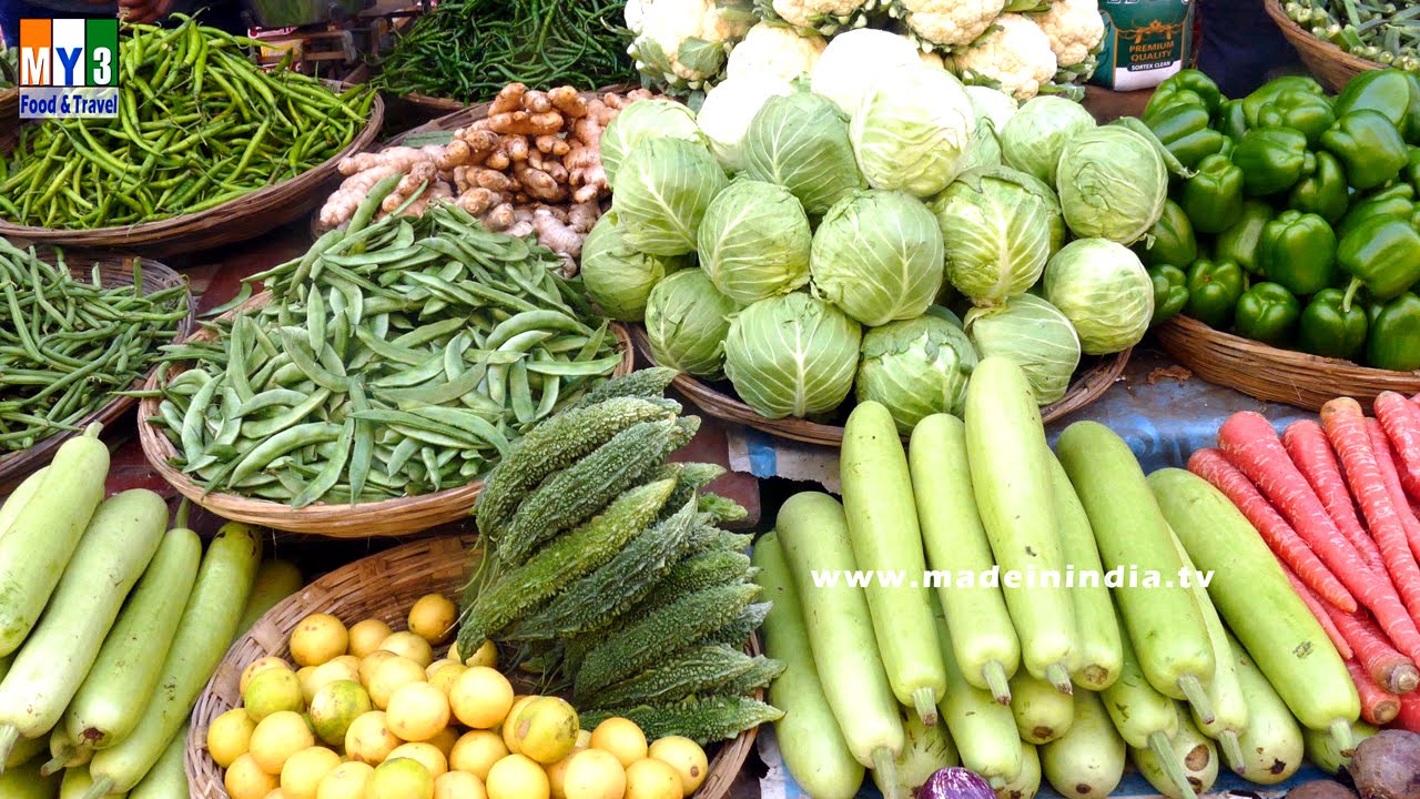 Vegitables Market at Mumbai | INDIAN STREETS | 4K VIDEO street food ...