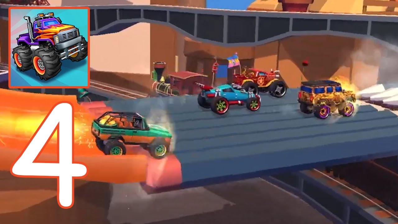 Nitro Jump Racing‏ Gameplay Walkthrough - Part 4 (Android,IOS) - YouTube