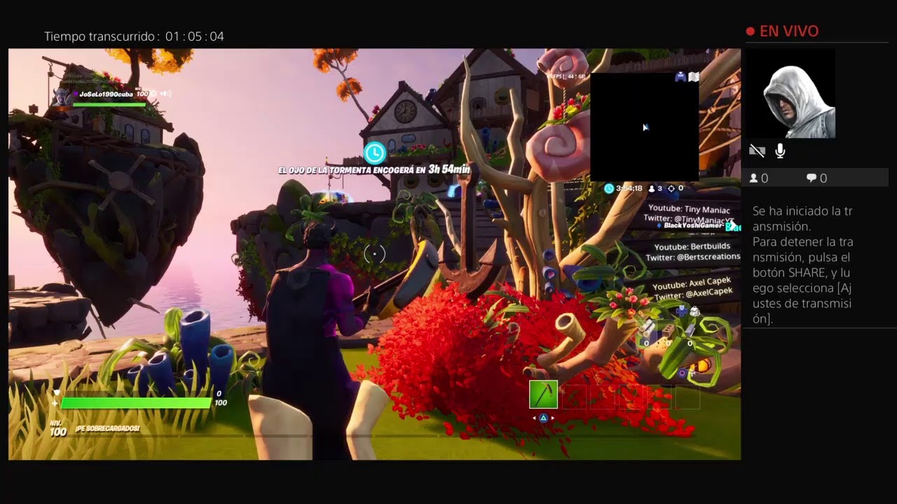 Jugando Fortnite con Yoshi. - YouTube