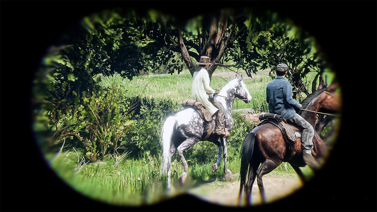 RDR2- When NPC Riding the Rareest and Fastast horse - YouTube