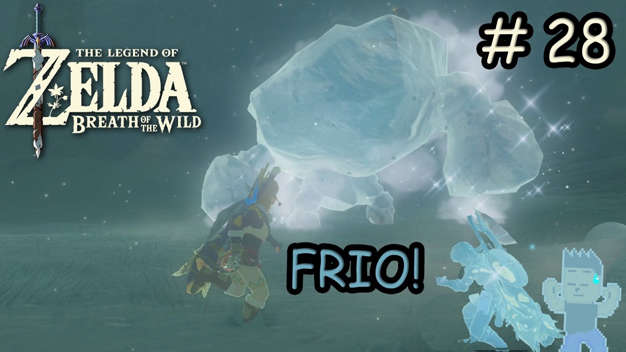 The Legend of Zelda Breath of the Wild - Parte 28 - Talus Glacial ...