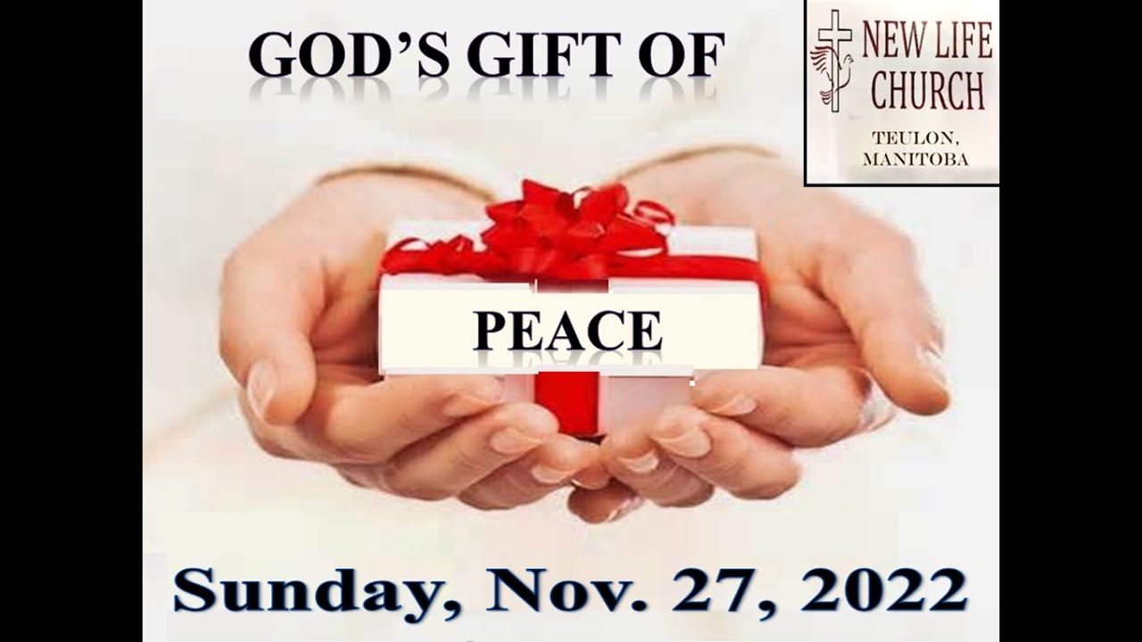 God's gift of peace - Message only - YouTube