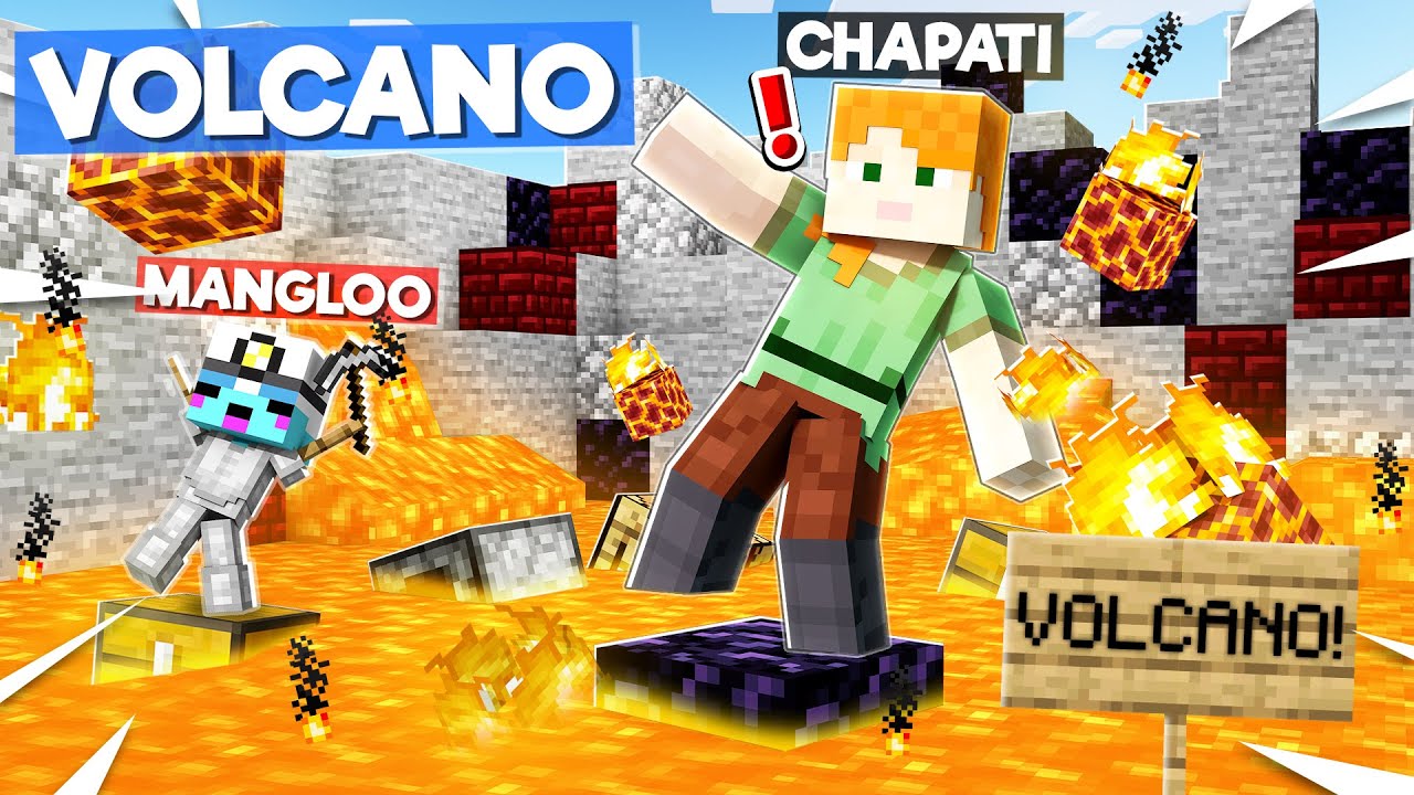 VOLCANO IN HYPIXEL | MINECRAFT - YouTube