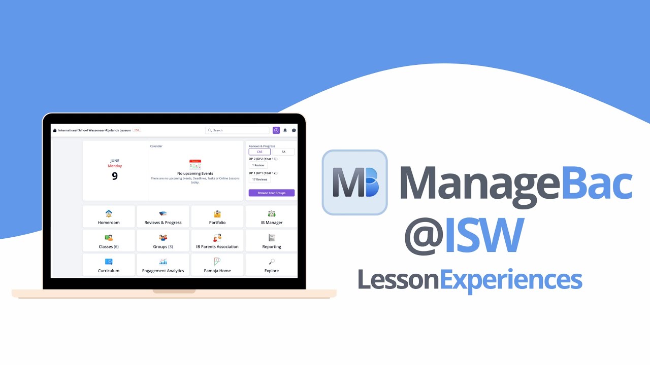Adding Lesson Experiences in Managebac - YouTube