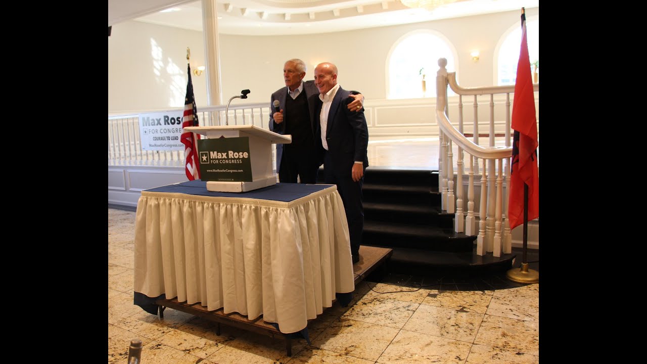 General Wesley K.Clark & Max Rose met Albanian American Community in ...