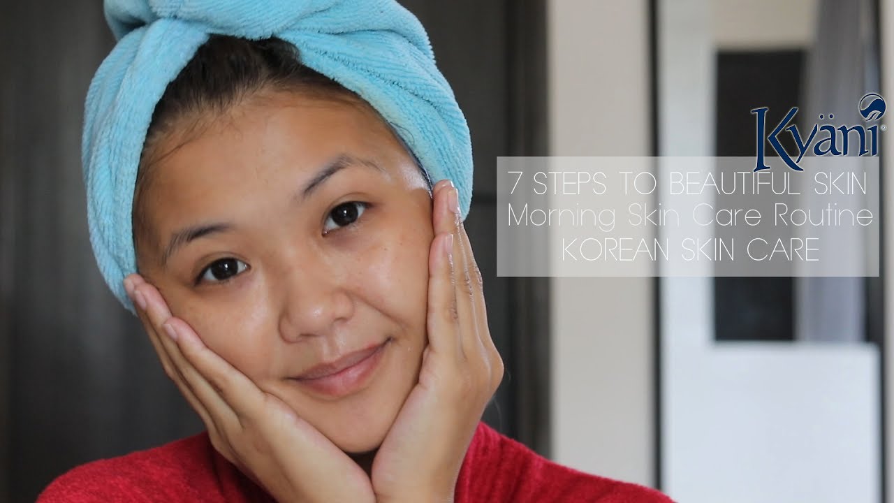 Morning Skin Care Routine- Korean/ Asian Skin Care Routine - YouTube