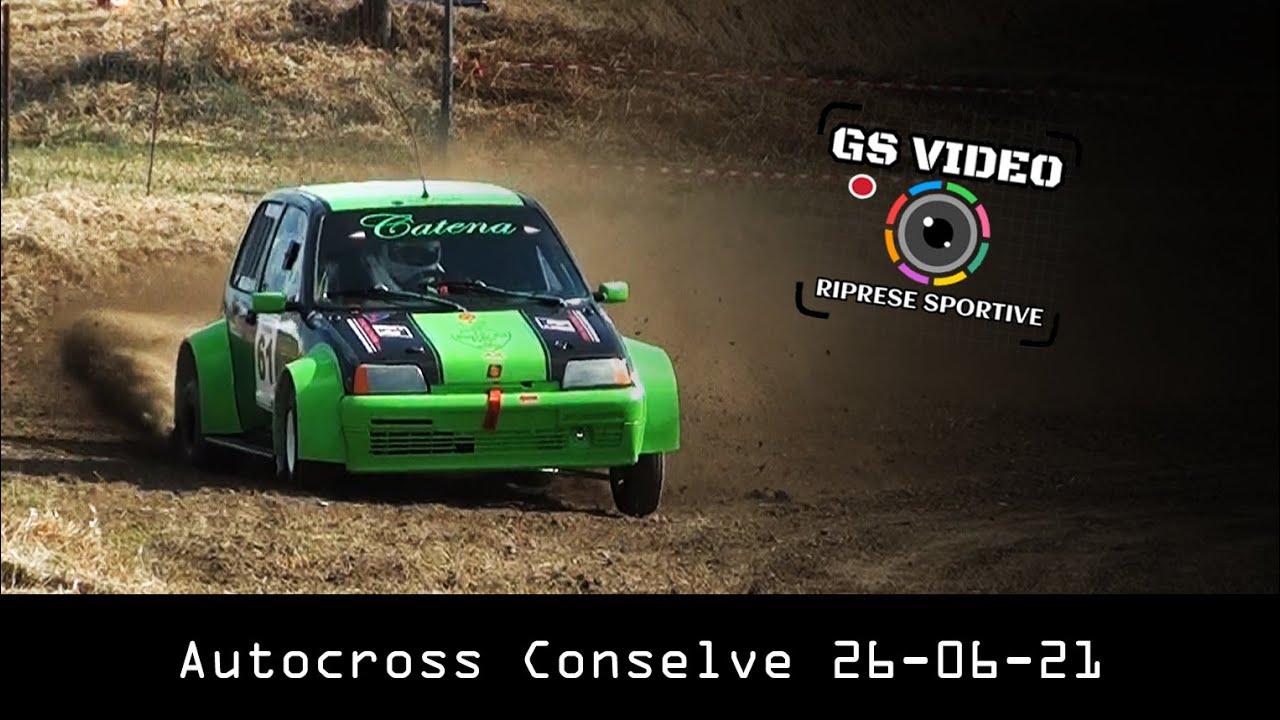 Autocross Conselve 26-06-21 | Daniele Catena | Fiat Cinquecento - YouTube