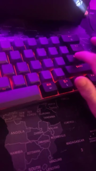 My custom keyboard - YouTube