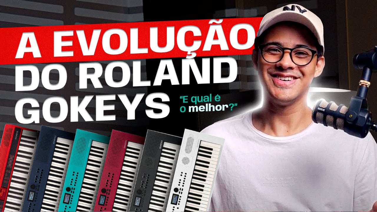 A evolução do ROLAND GO KEYS / GO KEYS 5 - YouTube