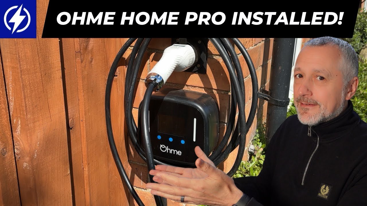OHME Home Pro charger installed review - YouTube