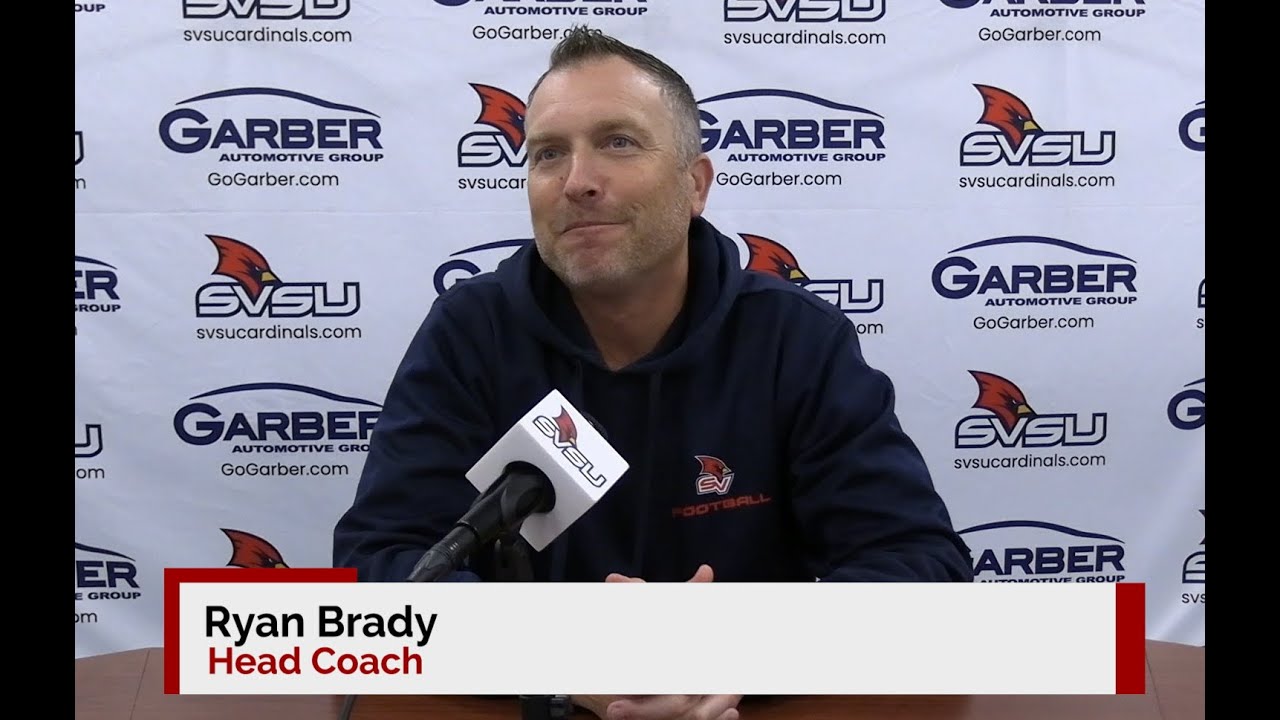 SVSU Football Preview Interview with Head Coach Ryan Brady - Roosevelt ...