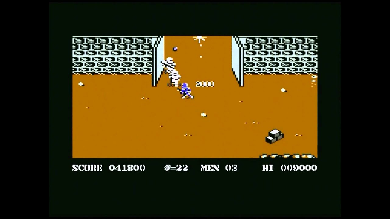 Space Invasion or better known as Commando C64 - YouTube