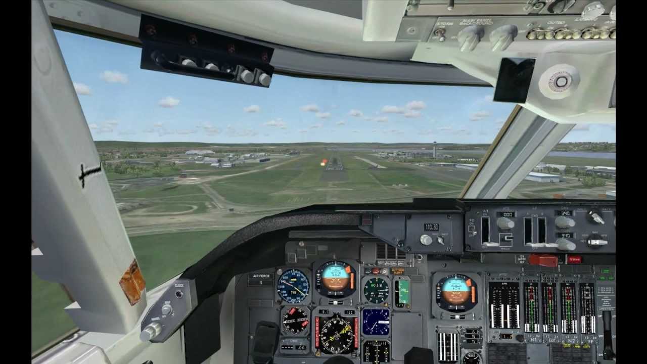 FS2004: CLS 747 Cockpit - YouTube