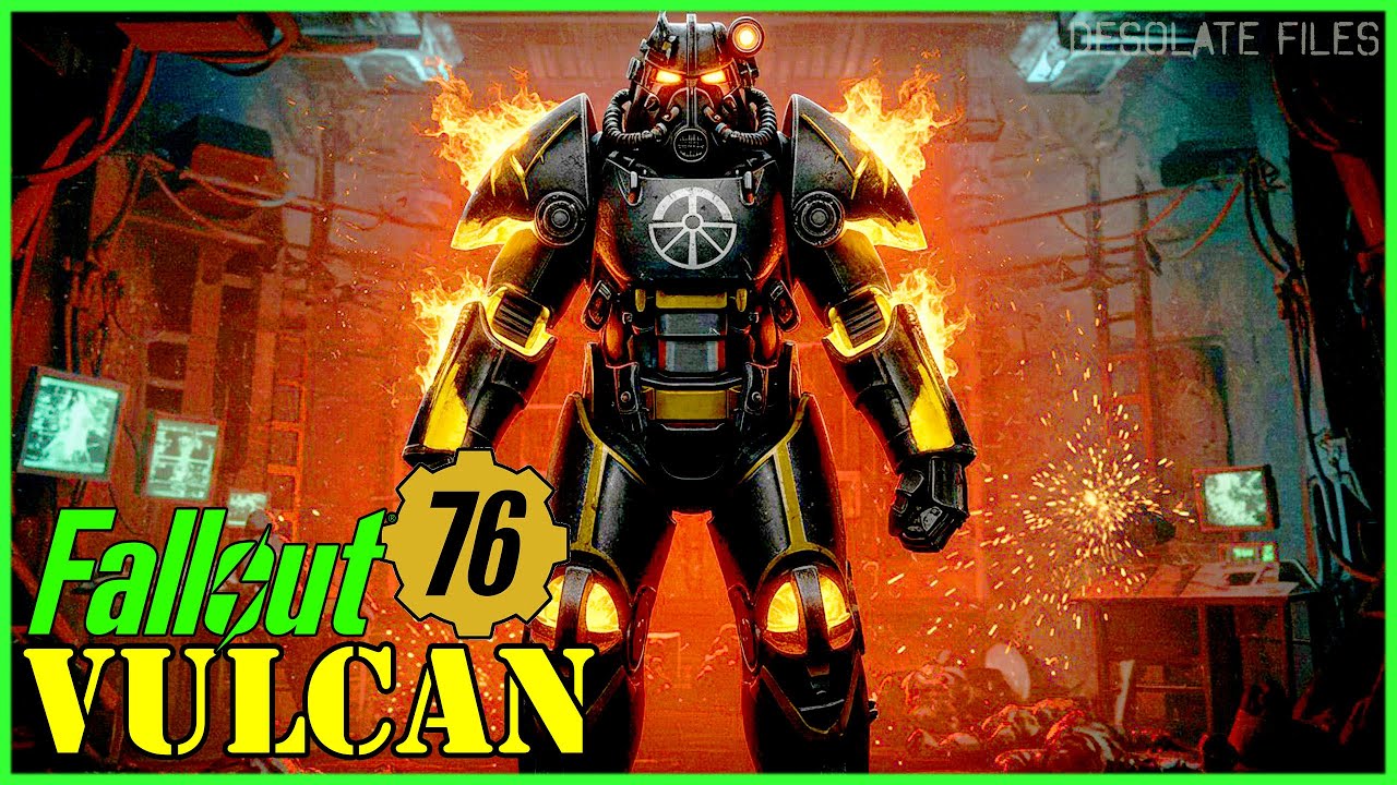 Fallout 76 - Enclave Elite Suit Vulcan Power Armor Explained - YouTube