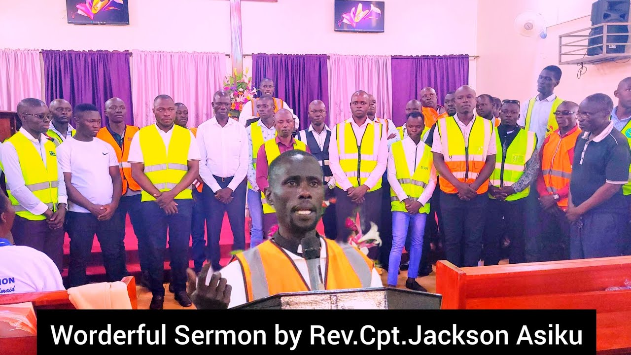 MUST WATCH!! Extraordinary Preaching by Rev.Cpt.Jackson Asiku As BIKERS led service in Okuvu ...