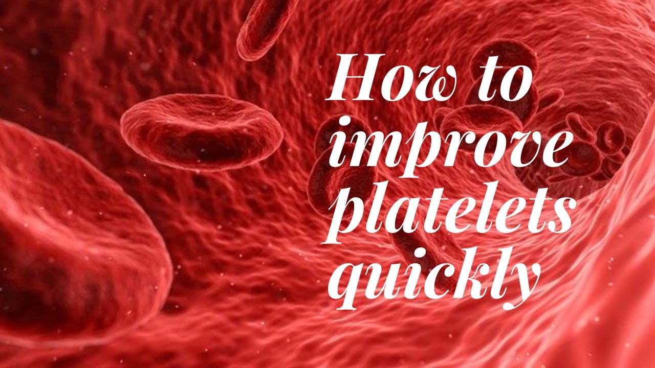Is your platelets count low? - Improve Platelets quickly by these easy ...