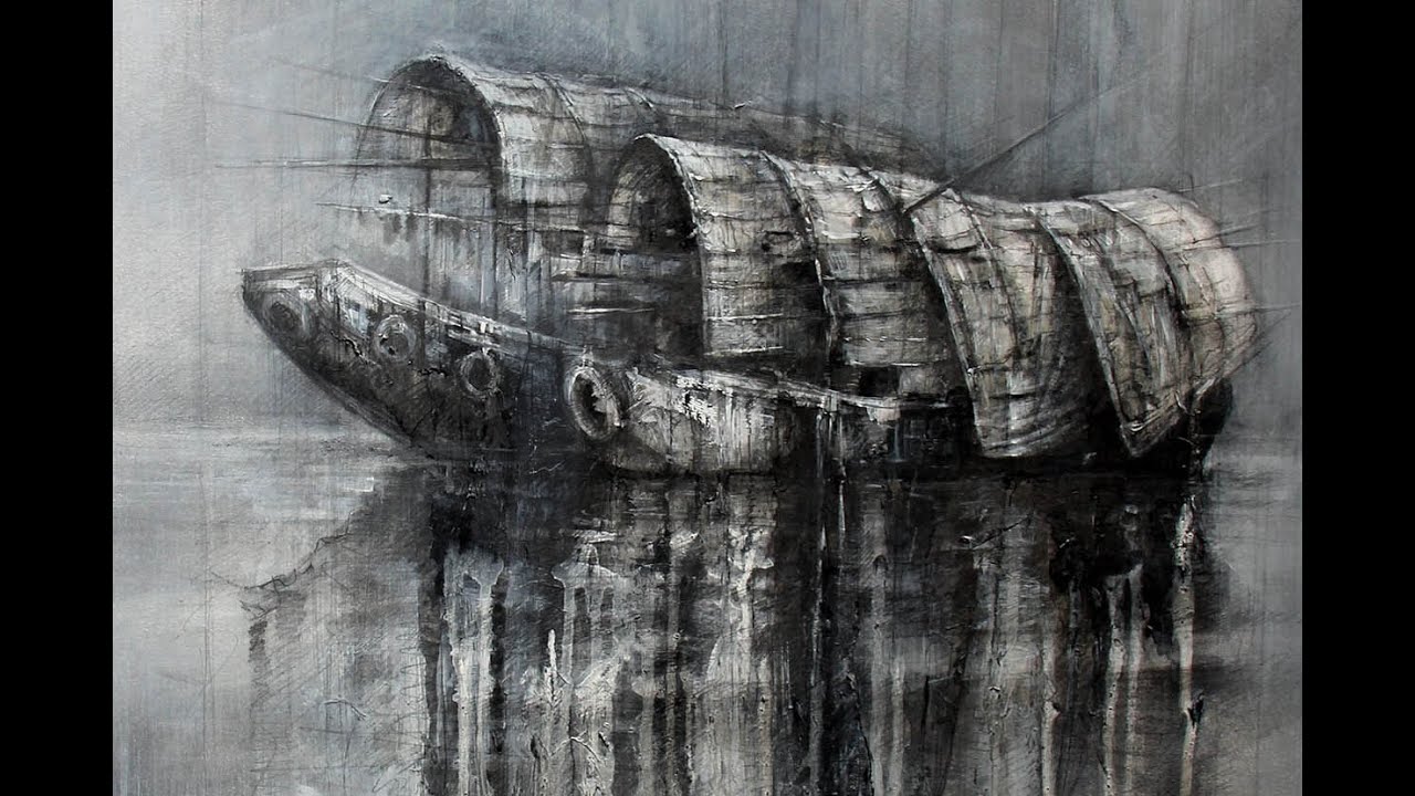 Ian Murphy Sampan Drawing - YouTube