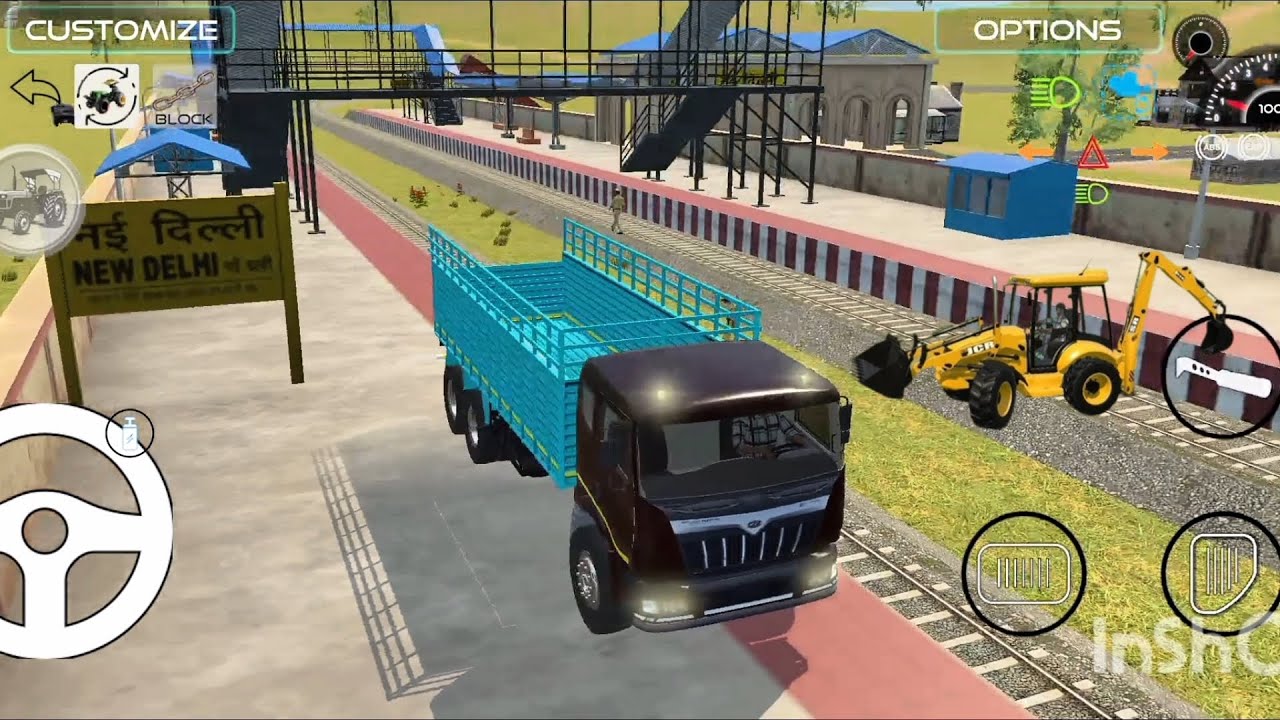 “JCB Operator का कमाल! Stone Loading Pro Level 😱🙆#game - YouTube