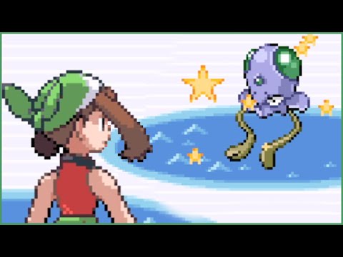 Shiny TENTACOOL Pokemon Ruby Sapphire Emerald FULL ODDS SHINY LIVE!