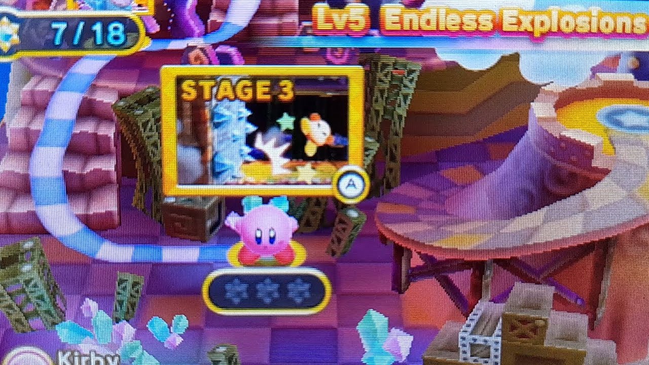 Kirby Triple Deluxe Level 5 Stage 3 - YouTube