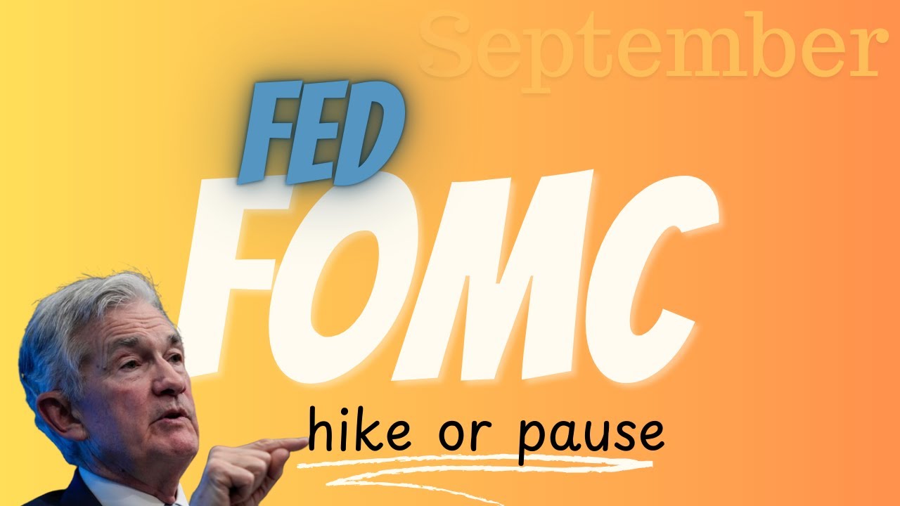 September FED FOMC will cut 50bps or pause in trump pressure - YouTube