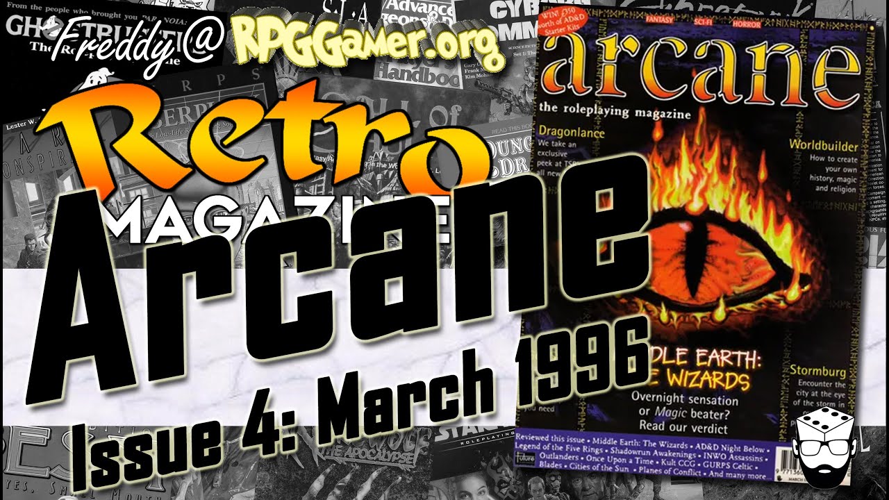 Arcane Magazine Issue 4 (March 1996) — UK RPG Magazine Flickthrough ...