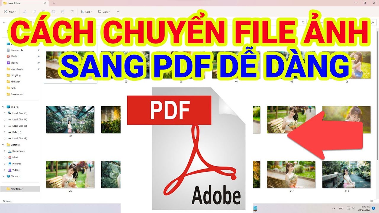 Cách Chuyển File Ảnh Sang PDF Vô Cùng Đơn Giản - YouTube