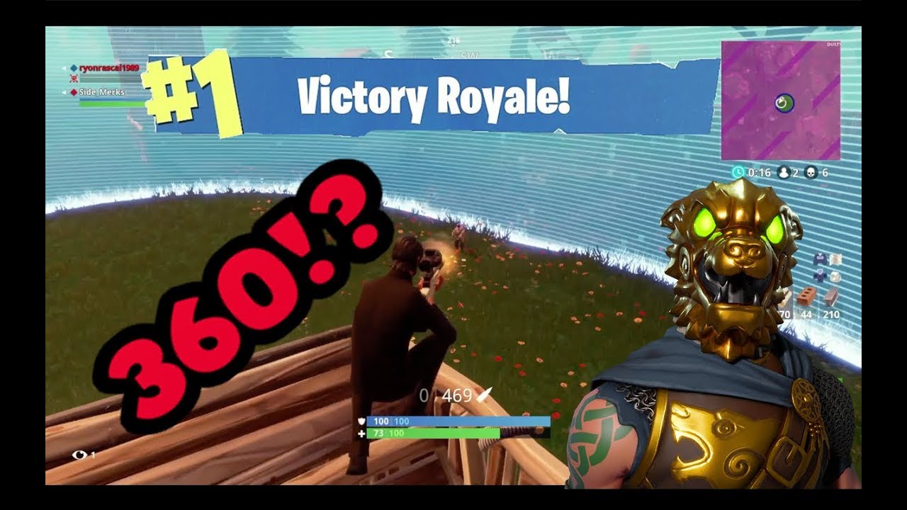 Fortnite | 360 NO SCOPE FINAL KILL FOR THE WIN! - YouTube