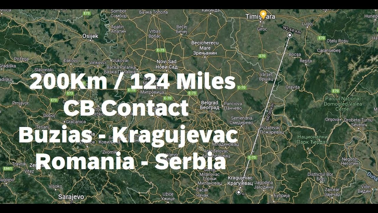 CB radio 200km distance range record 27 mhz - YouTube
