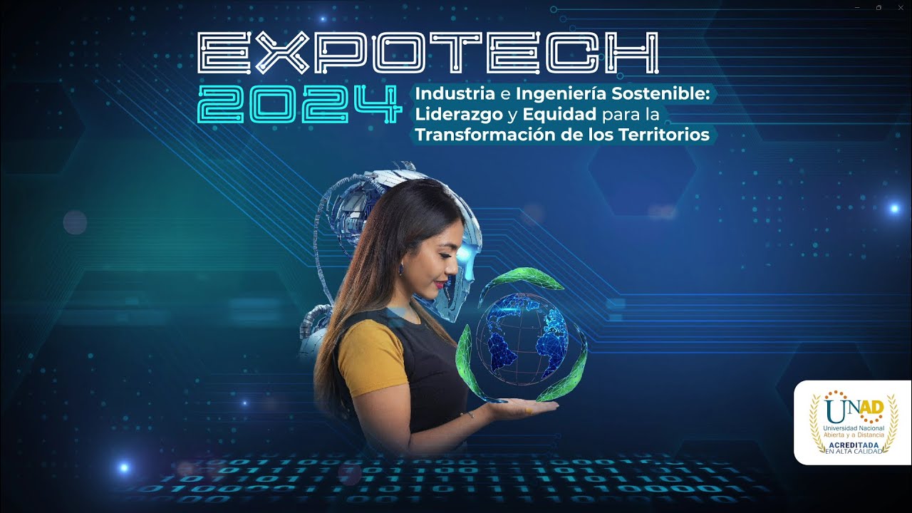 Expotech 2024 Conferencias magistrales Mauricio Lizcano, MinistroTIC Jaime Leal Afanador Rector ...