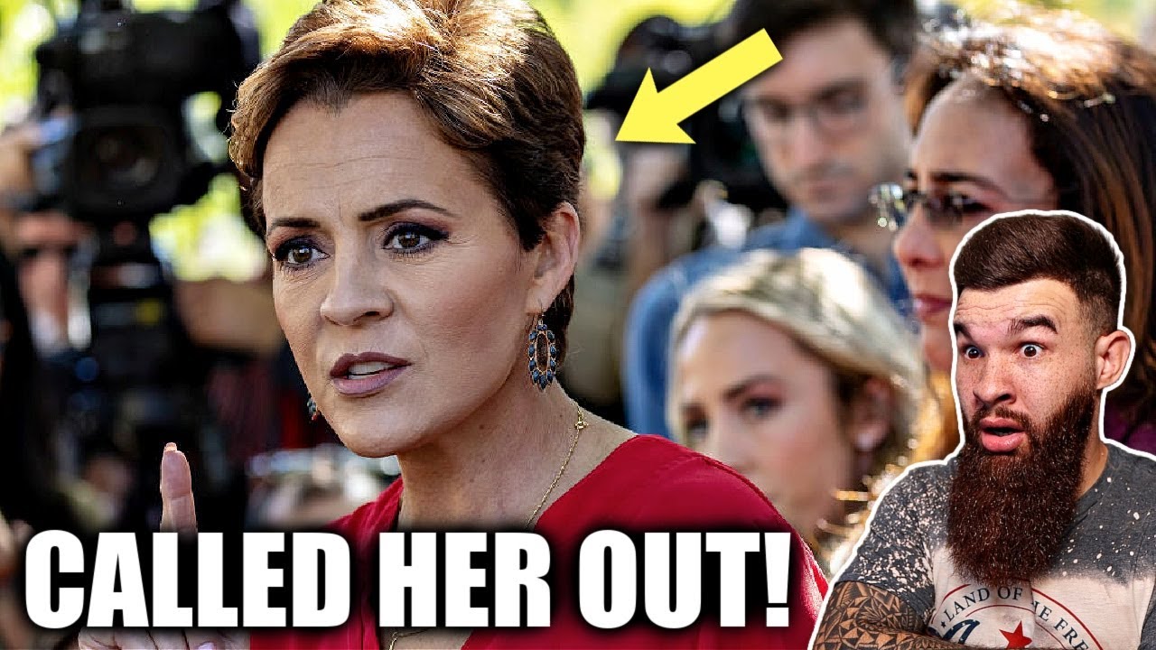 Kari Lake SHAMES Aggressive Reporter For Hit Piece - YouTube