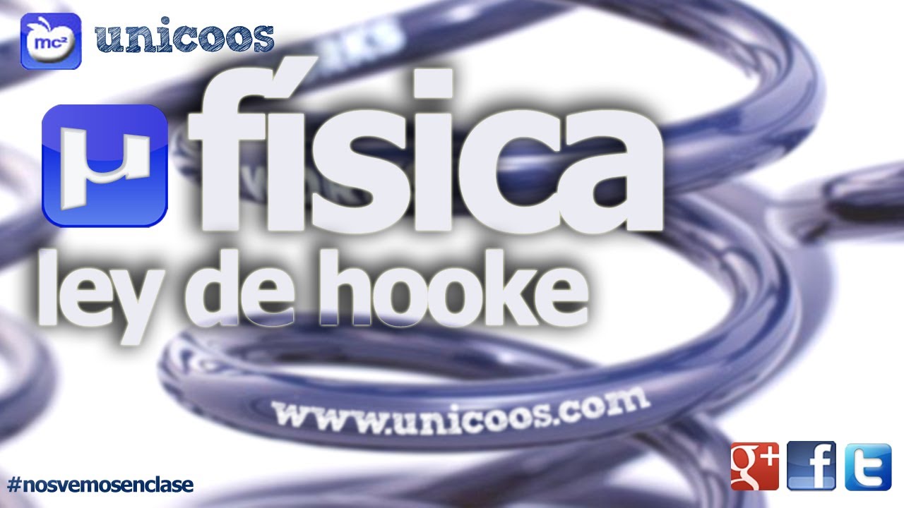 FISICA Ley de HOOKE BACHILLERATO constante elastica muelle - YouTube